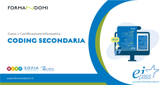 Eipass Coding Secondaria - Corso e certificazione informatica