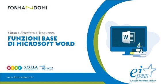 Funzioni base di Microsoft Word - Formandomi